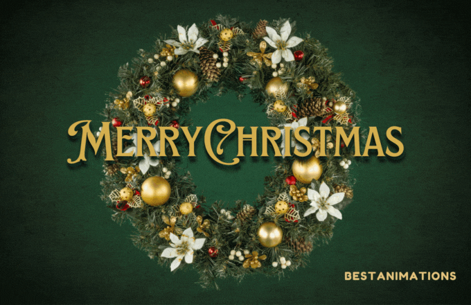 Magical Merry Christmas Wreath Pictures, Photos, and Images for ...