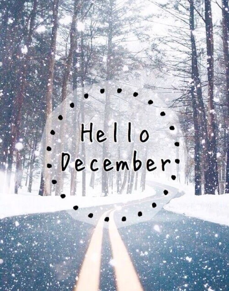 Winter Road, Hello December Quote Pictures, Photos, and Images for ...