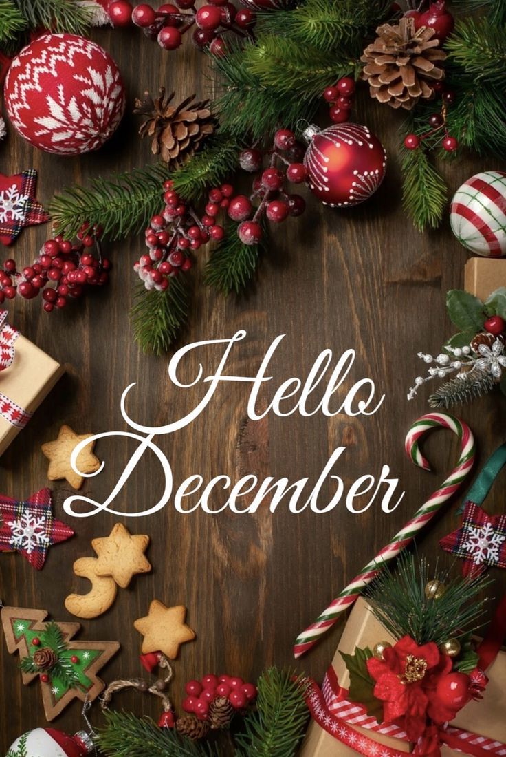 Hello December Christmas Greeting Pictures, Photos, and Images for ...