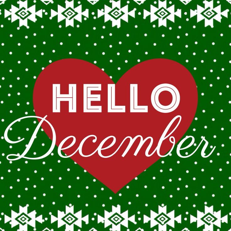 Christmas Pattern Hello December Quote Pictures, Photos, and Images for ...