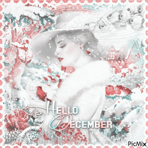 Winter Woman - Hello December Gif Pictures, Photos, and Images for ...