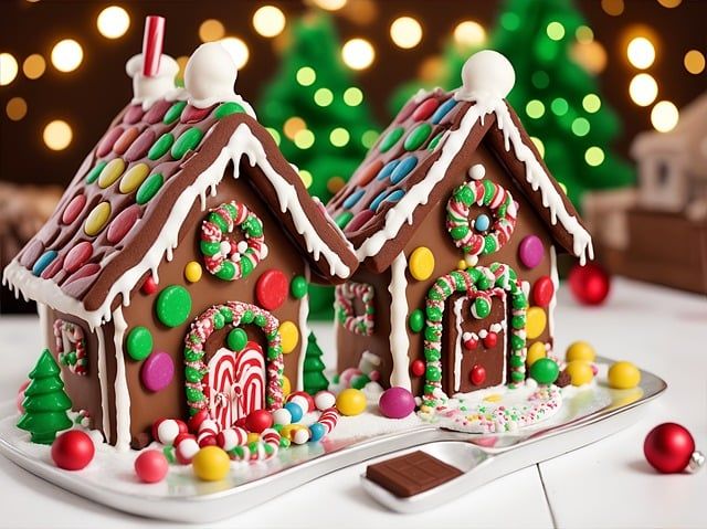 Colorful Christmas Gingerbread Houses Pictures, Photos, and Images for ...