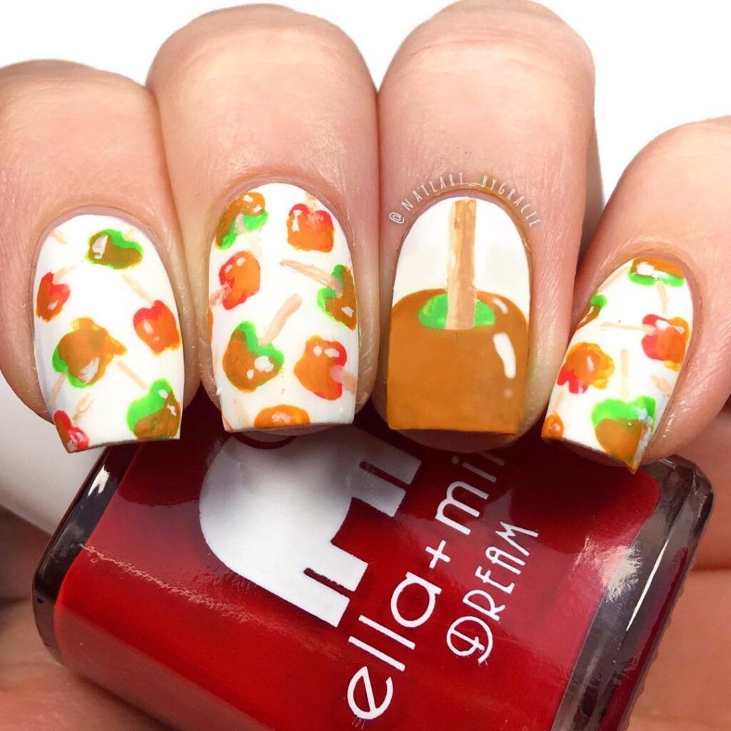 Short Caramel Apple Nails Pictures, Photos, and Images for Facebook ...