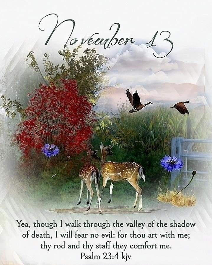 November 13 Via Psalm 23:1 Pictures, Photos, and Images for Facebook ...