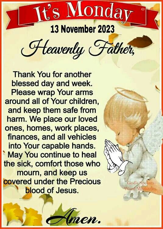 Monday, November 13 Message Pictures, Photos, and Images for Facebook ...