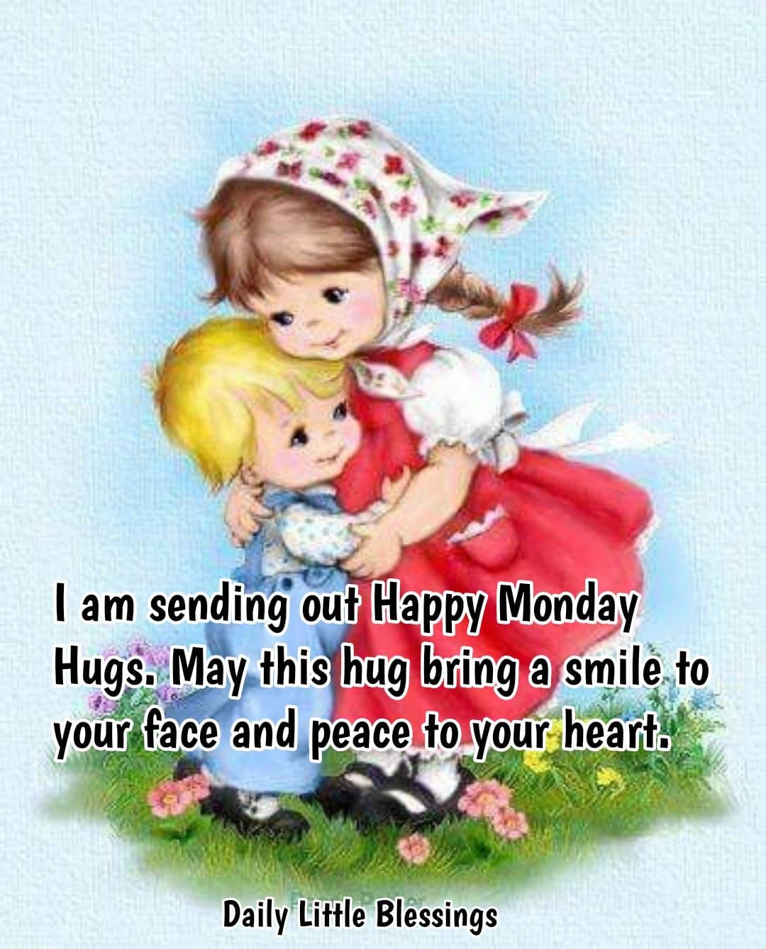 I Am Sending Out Happy Monday Hugs Pictures, Photos, and Images for ...