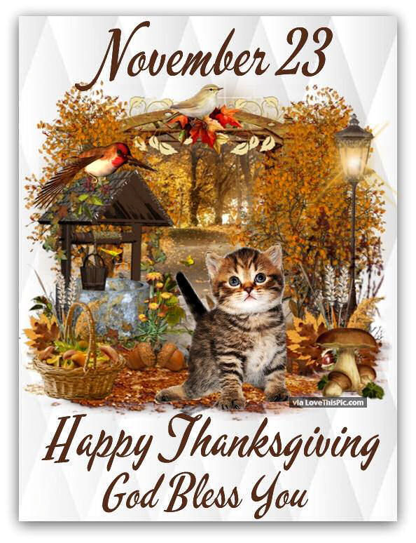 November 23 Thanksgiving Blessing Pictures, Photos, and Images for ...
