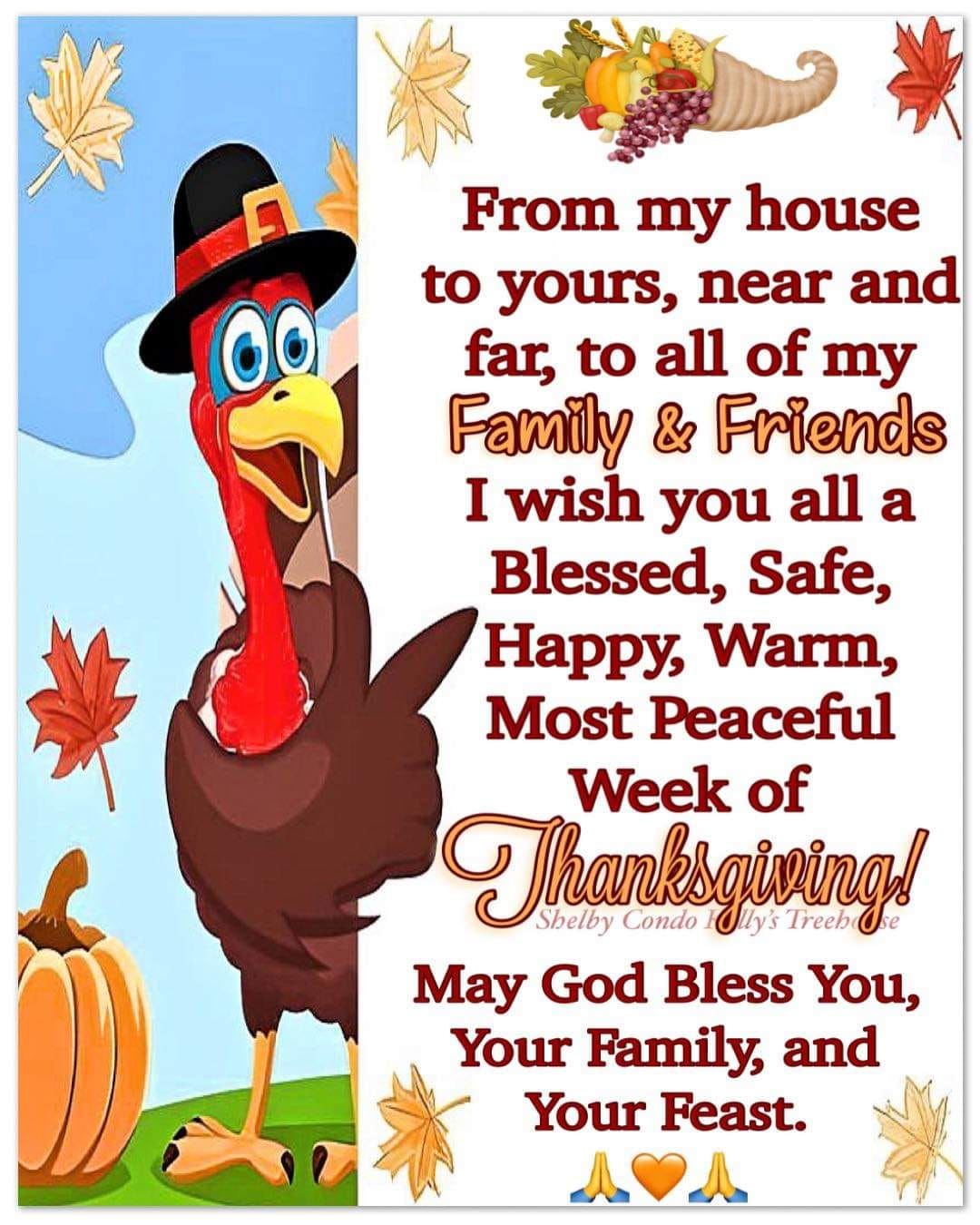 Happy Thanksgiving Week Blessings For Family & Friends Pictures, Photos ...