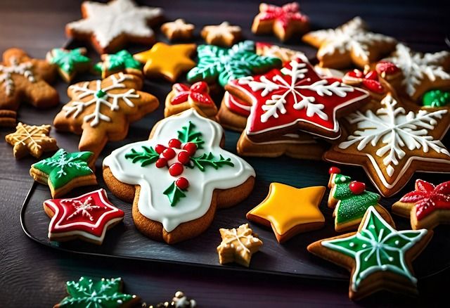 Ai Generated Decorated Christmas Cookies Pictures, Photos, and Images ...