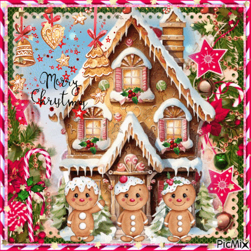 Gingerbread House - Merry Christmas Gif Pictures, Photos, and Images ...