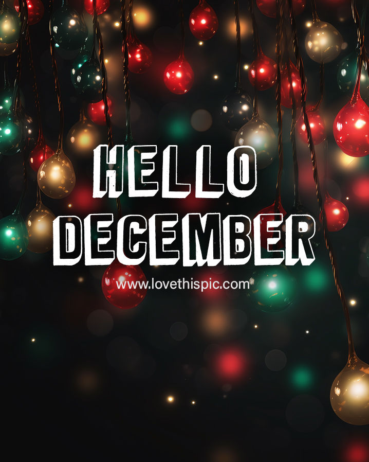 Ai Christmas Lights - Hello December Pictures, Photos, and Images for ...