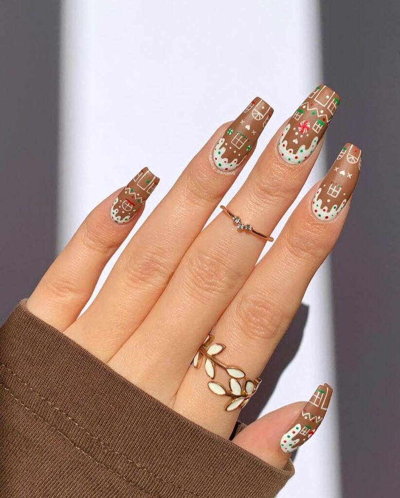 Gingerbread Long Nails Pictures, Photos, and Images for Facebook ...