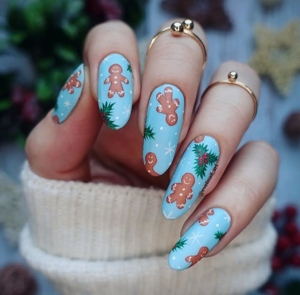Gingerbread Christmas Nail Designs Pictures, Photos, and Images for ...