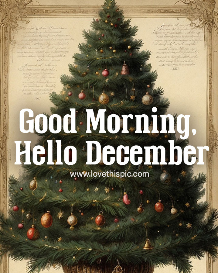 Good Morning, Hello December Pictures, Photos, and Images for Facebook ...
