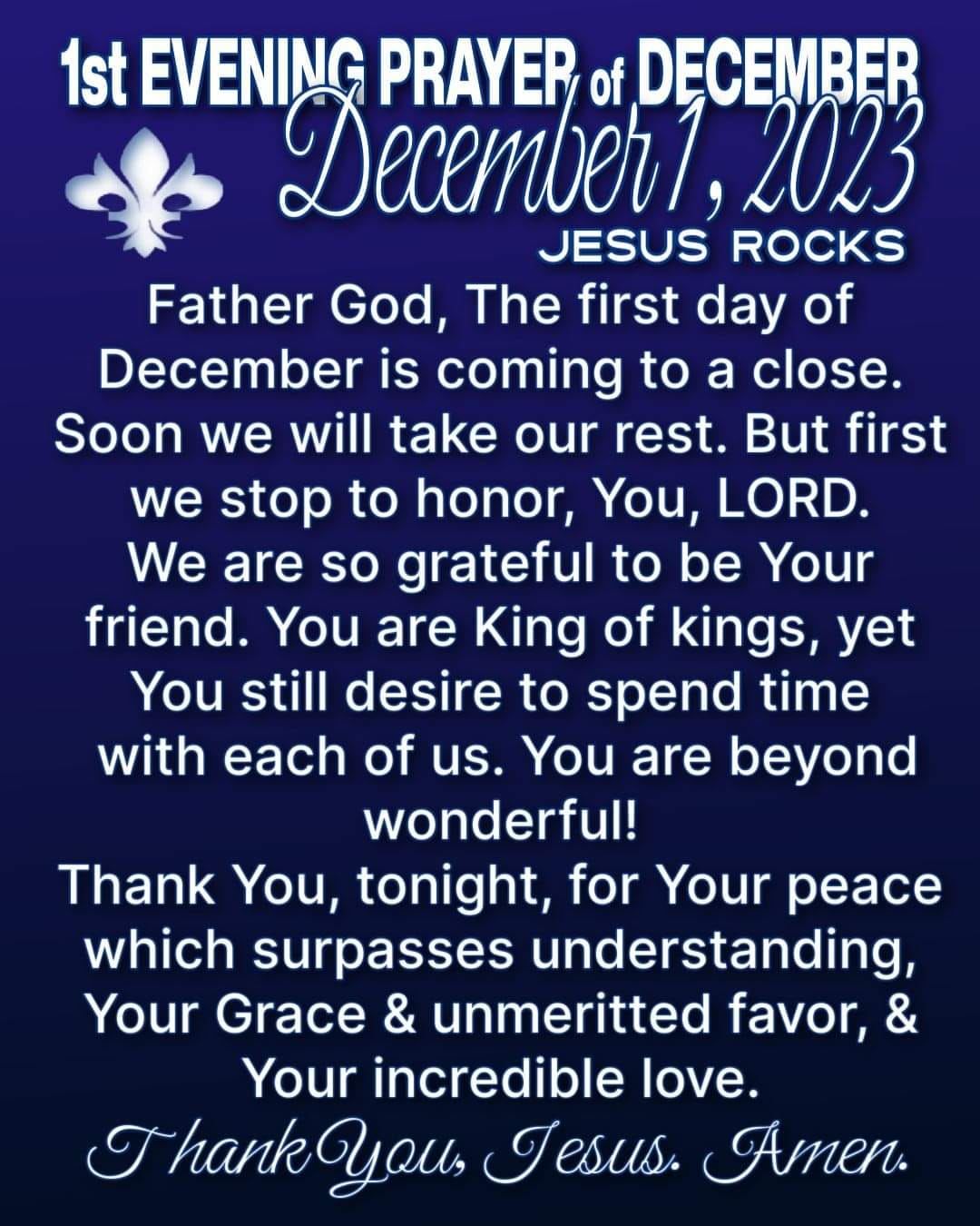 First Evening Prayer Of December Pictures, Photos, and Images for ...
