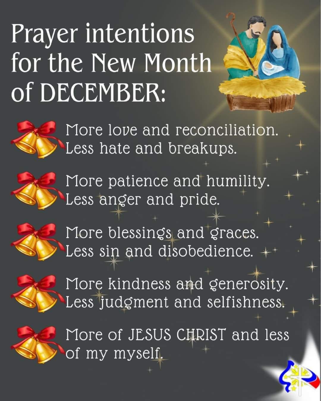 Prayer Intentions For The New Month Of December Pictures, Photos, and ...