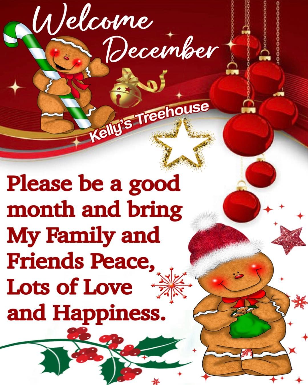 Welcome December: Please Be A Good Month And Bring My Family And ...