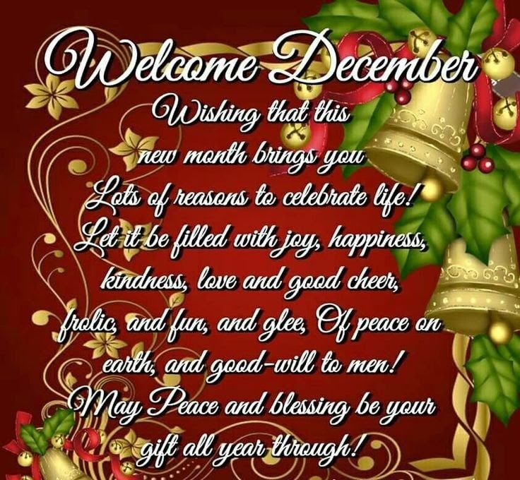 Welcome December Wishes To You! Pictures, Photos, and Images for ...