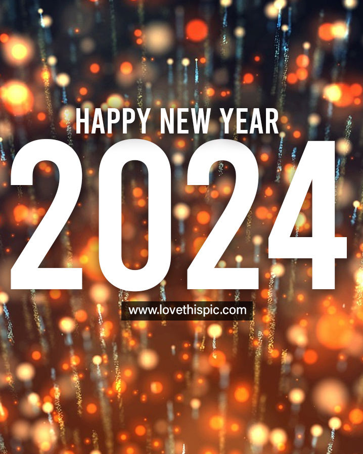 Burst Of Fireworks - Happy New Year 2024 Pictures, Photos, and Images ...