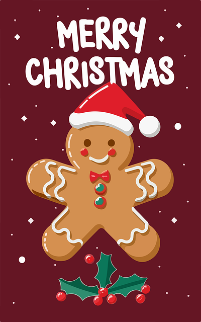 Merry Christmas Gingerbread Man Greeting Pictures, Photos, and Images ...