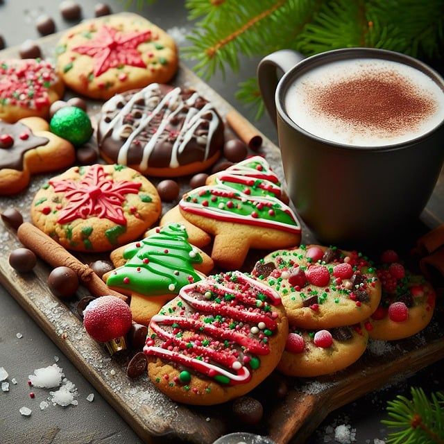Christmas Cookies With Hot Chocolate Pictures, Photos, and Images for ...