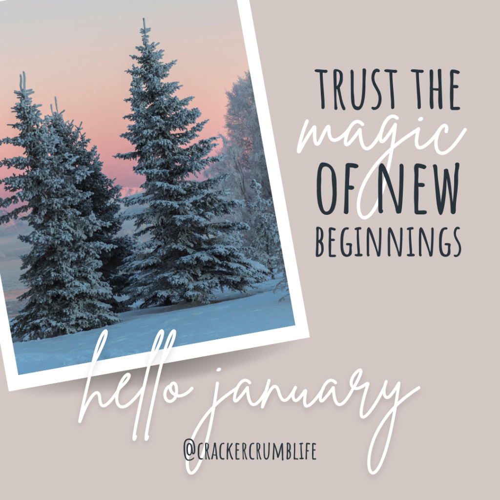 Trust The Magic Of New Beginnings. Hello January Pictures, Photos, and ...