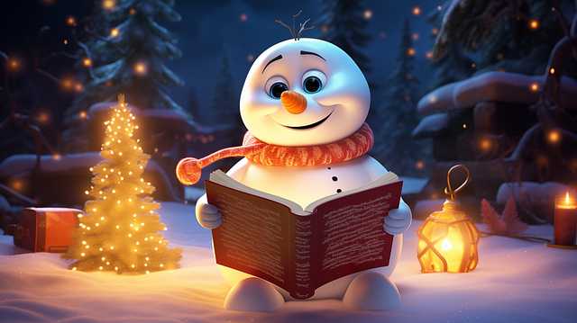 Snowman Reading Christmas Stories Pictures, Photos, and Images for ...