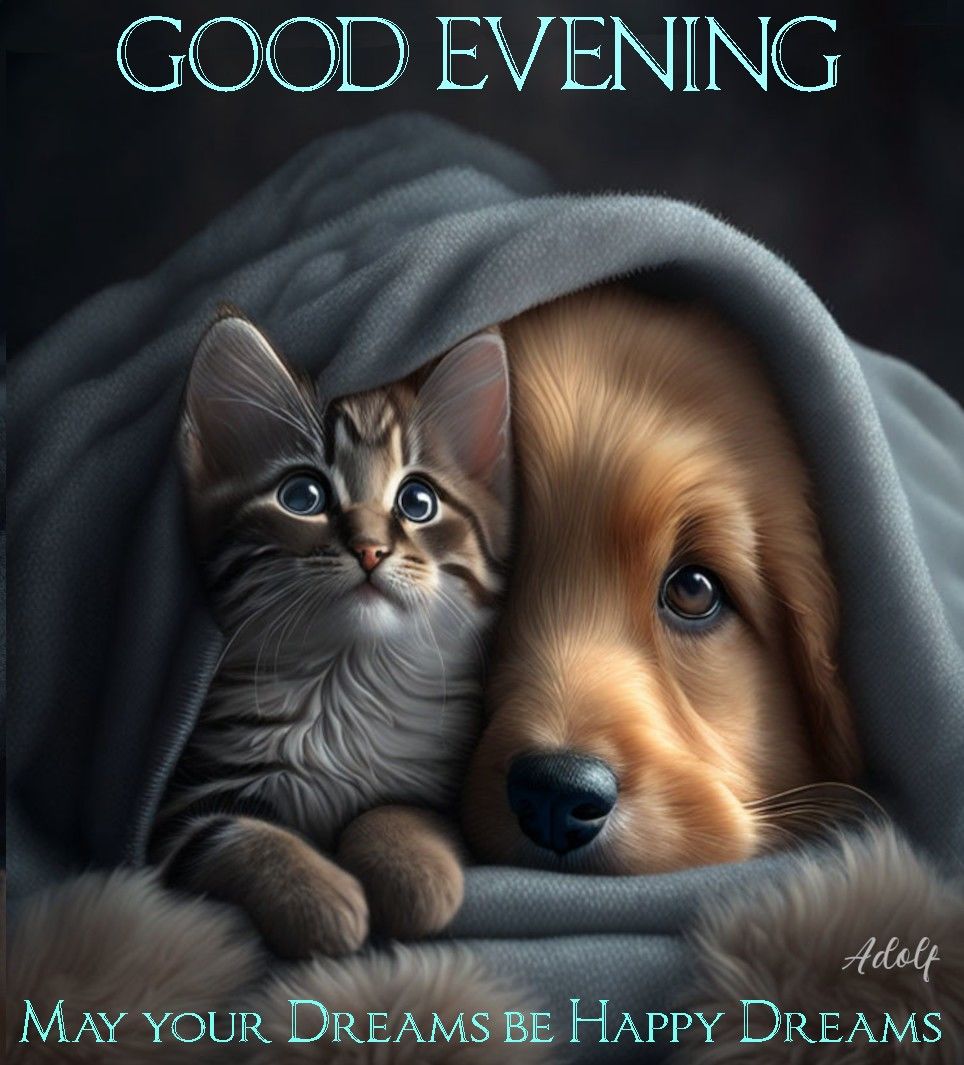 May Your Dreams Be Happy Dreams, Good Evening Pictures, Photos, and ...