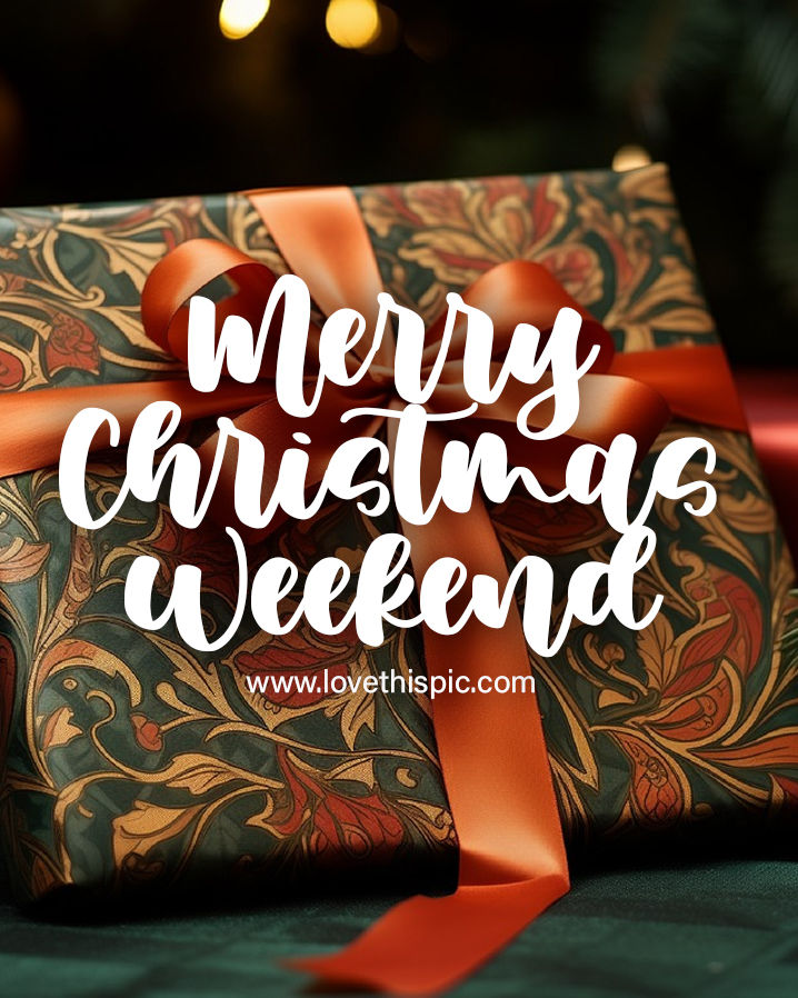 Wrapped Gift - Merry Christmas Weekend Pictures, Photos, and Images for ...