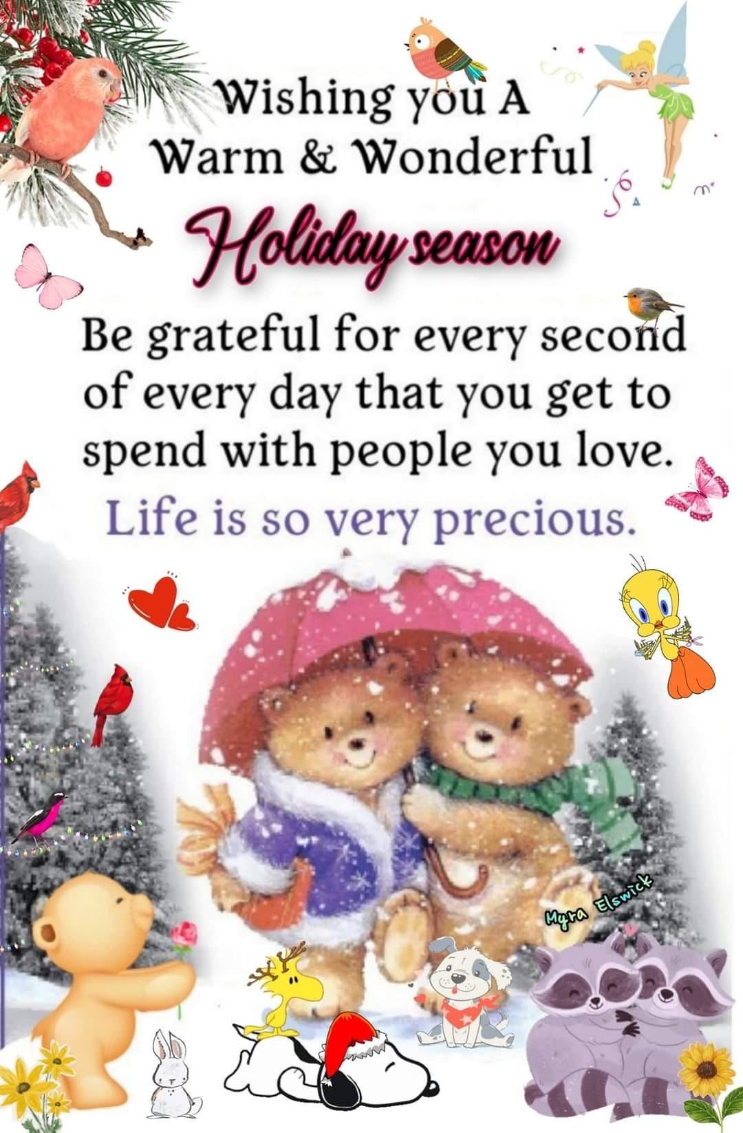 Wishing You A Warm And Wonderful Holiday Season Pictures, Photos, and ...