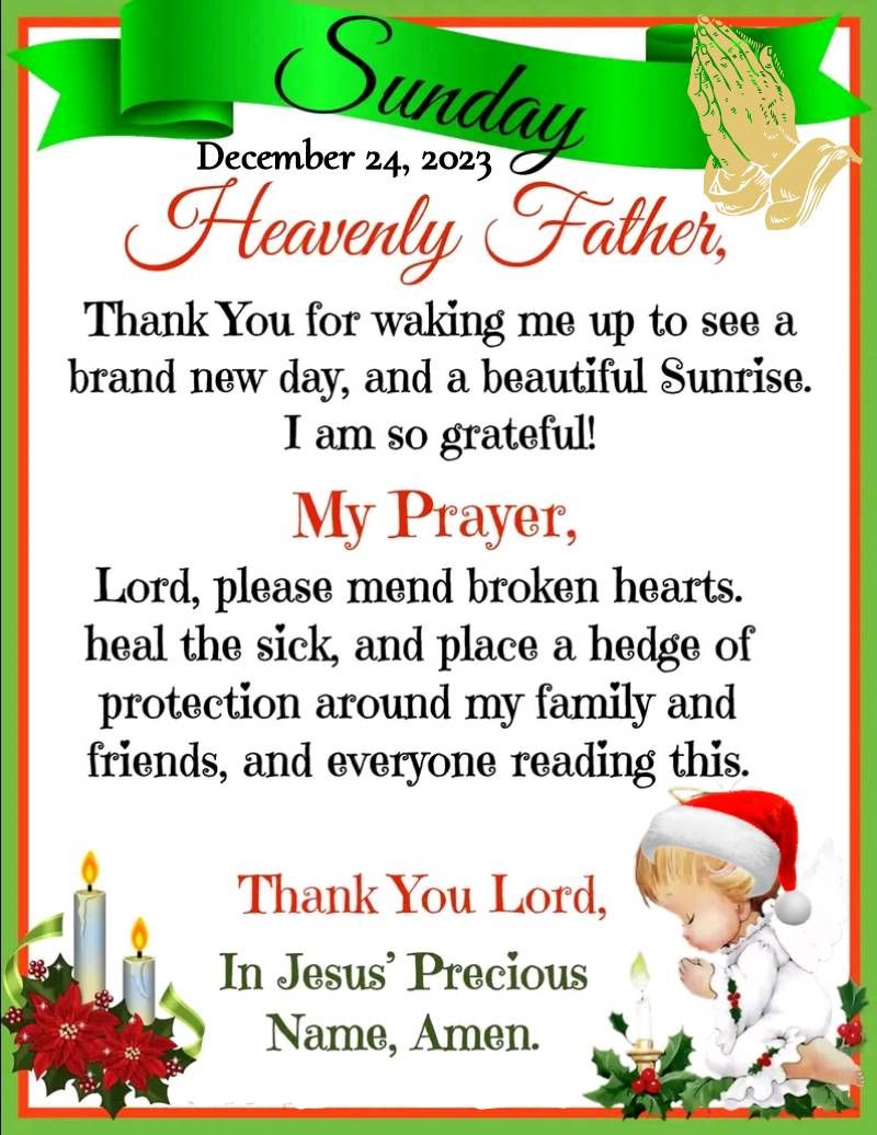 Sunday, December 24 2023 Pictures, Photos, and Images for Facebook ...