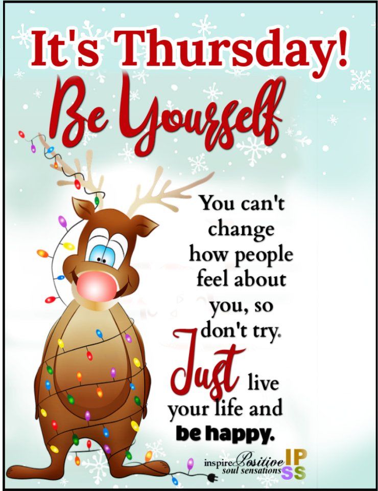 It's Thursday! Be Yourself Pictures, Photos, and Images for Facebook ...