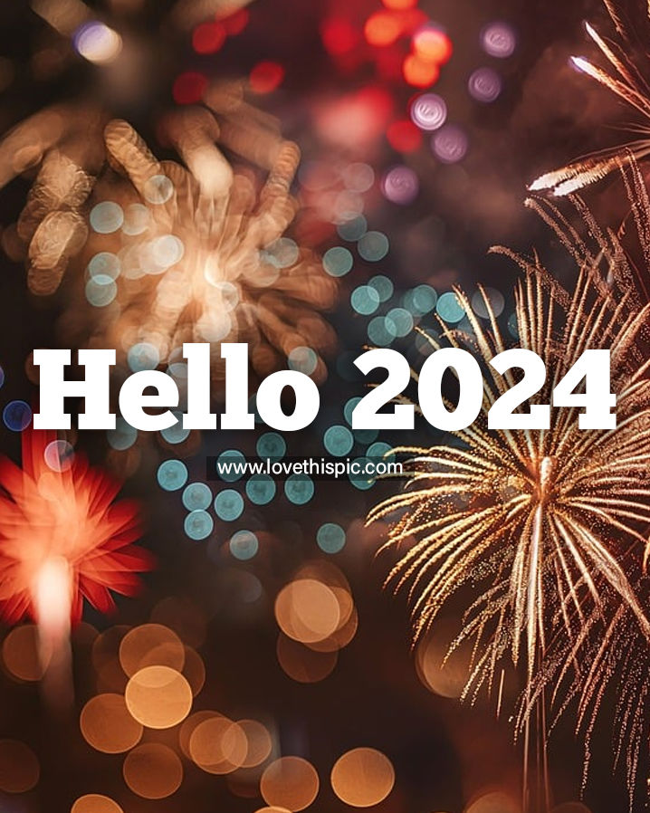 Fireworks Bokeh - Hello 2024 Pictures, Photos, and Images for Facebook ...