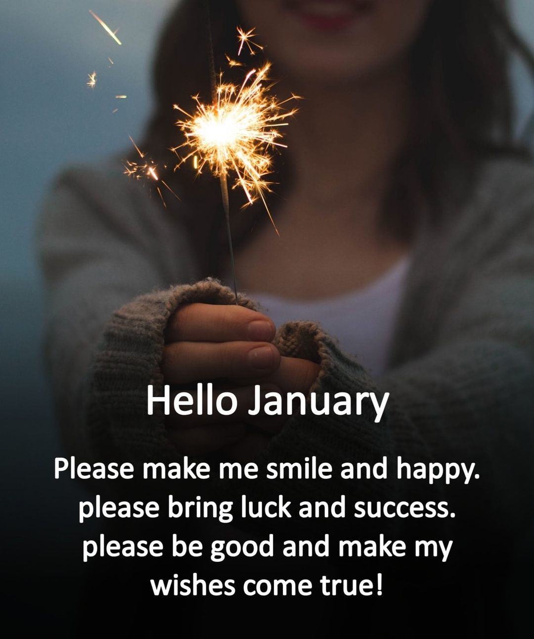 January Please Make Me Smile And Make Me Happy. Bring Me Luck And ...
