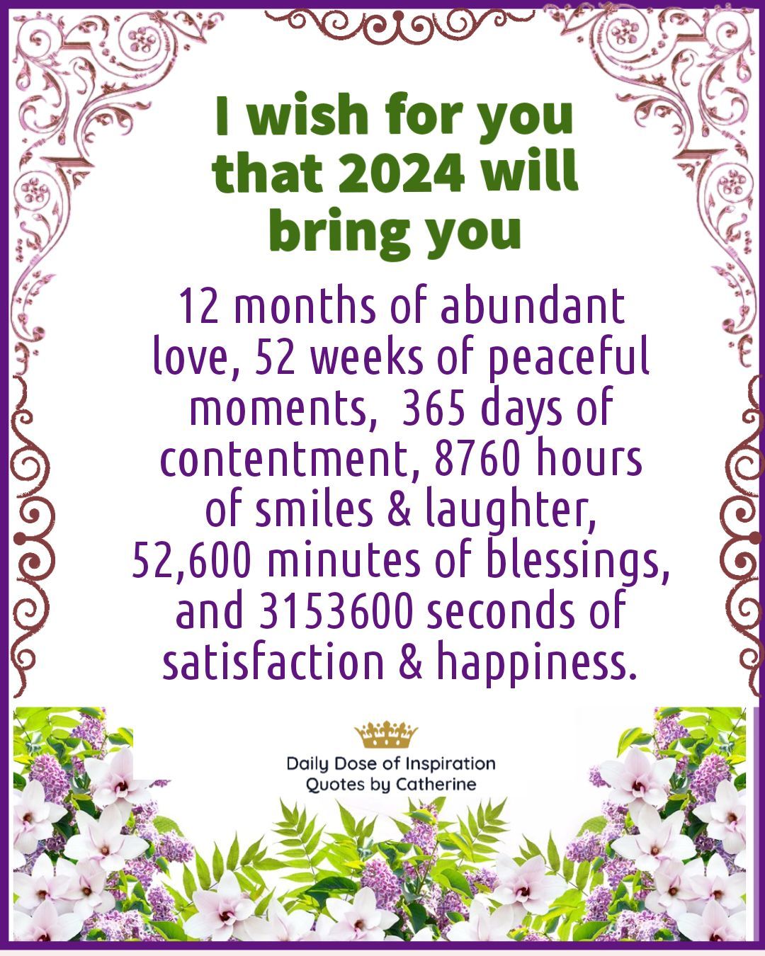 I Wish For You That 2024 Will Bring You... Pictures, Photos, and Images ...