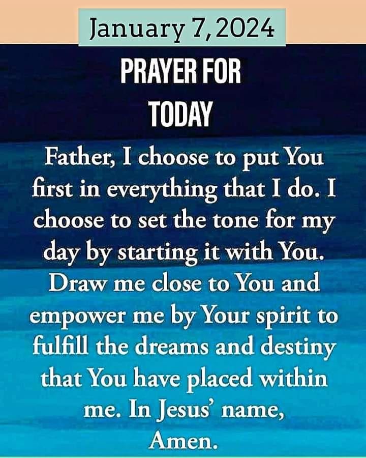 Prayer For Today: January 7 Pictures, Photos, and Images for Facebook ...