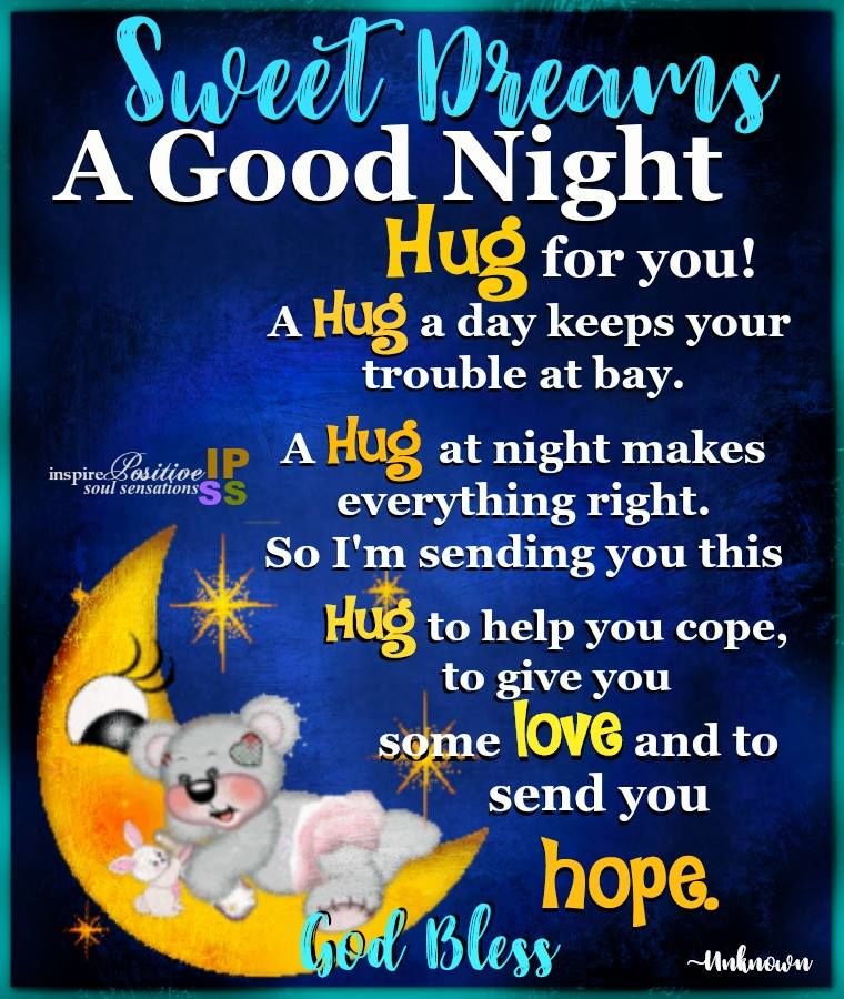A Good Night Hug Pictures, Photos, and Images for Facebook, Tumblr ...