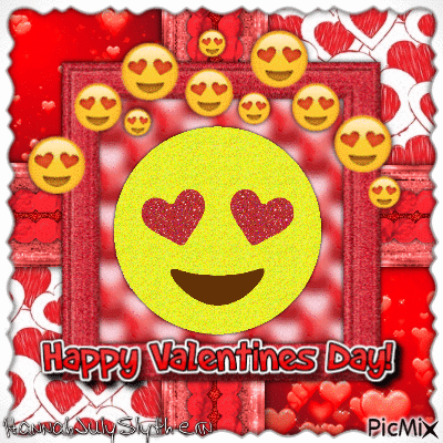 Heart Eye Emojis - Happy Valentine's Day Greetings Pictures, Photos ...