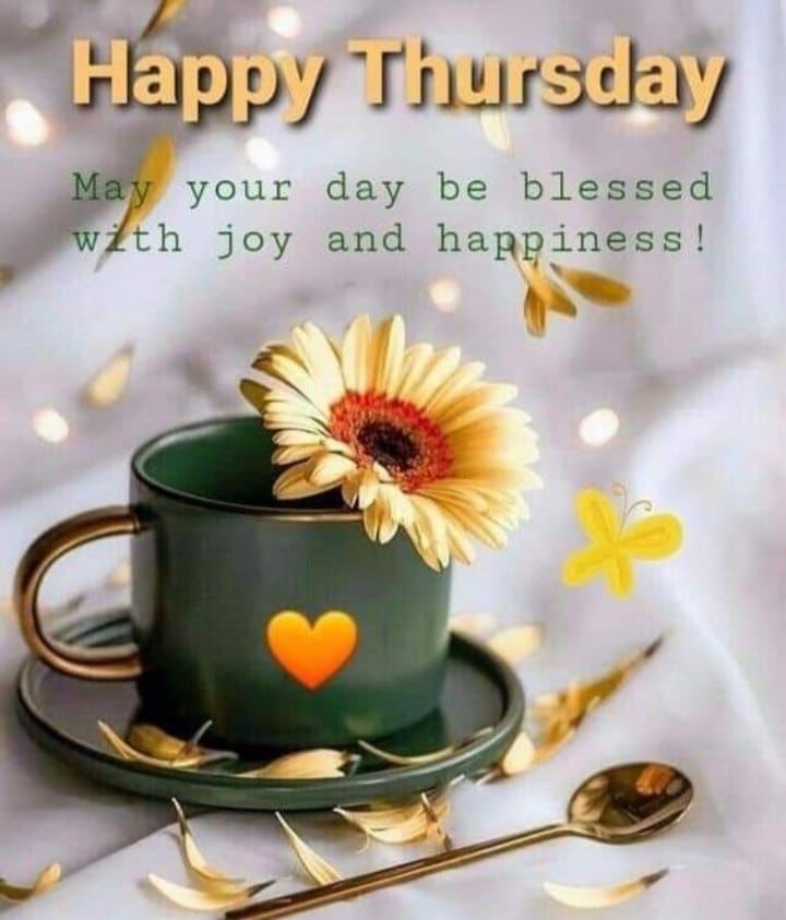 Thursday Blessed With Joy And Happiness Pictures, Photos, and Images ...