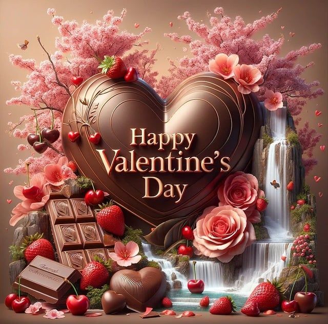 Happy Valentine's Day Chocolate Heart Pictures, Photos, and Images for ...