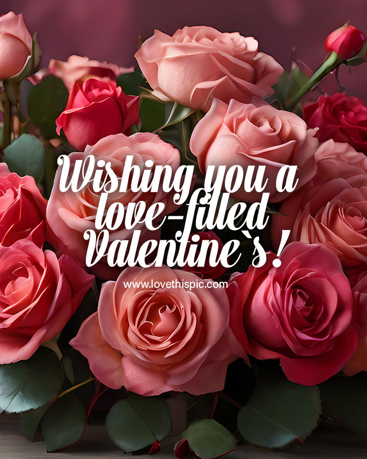 Wishing You A Love-filled Valentine's! Pictures, Photos, and Images for ...