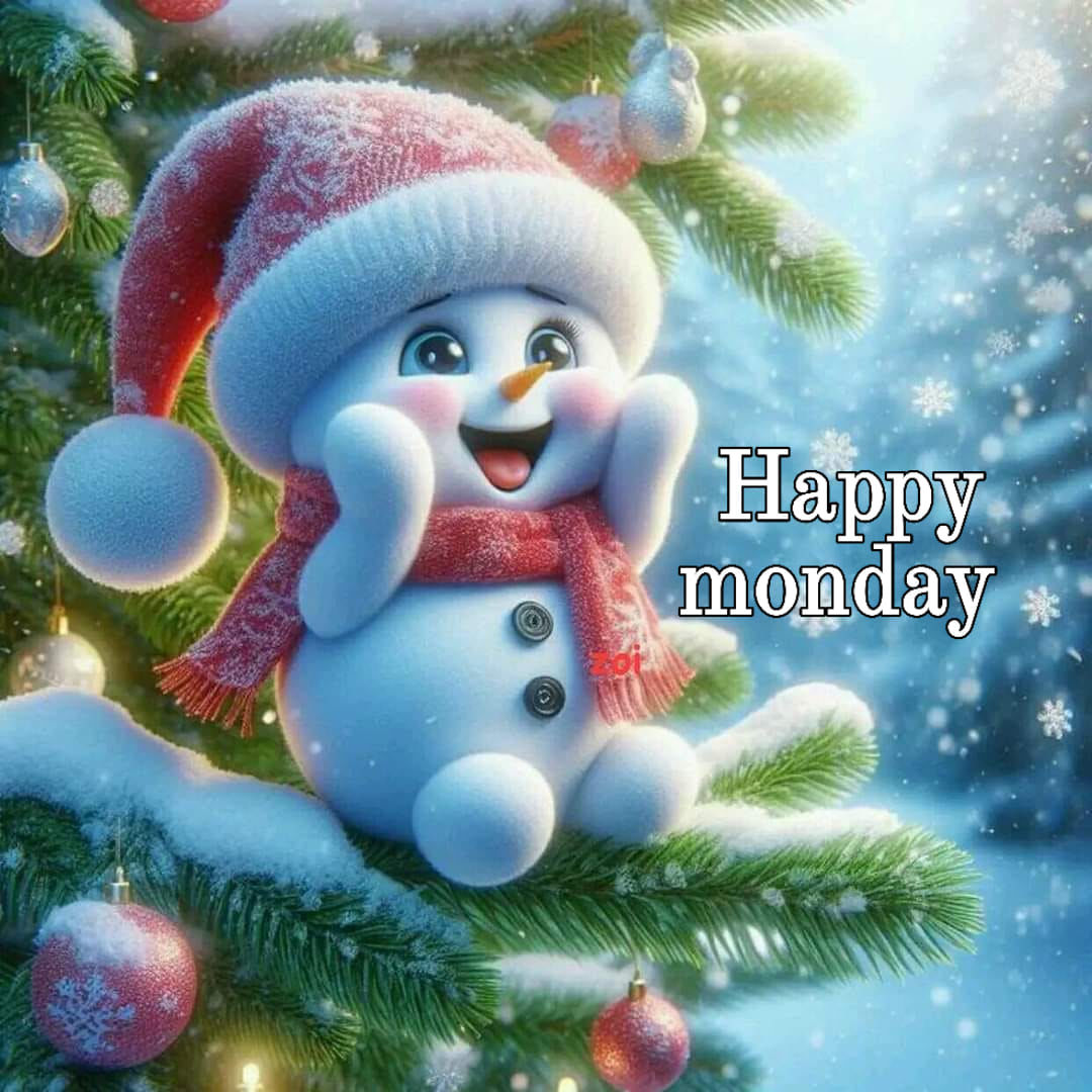 Happy Snowman - Happy Monday Pictures, Photos, and Images for Facebook ...