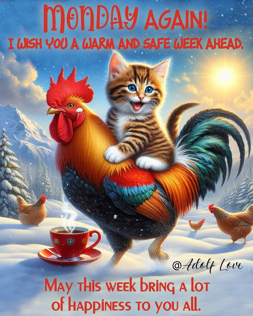 Monday Again! I Wish You A Warm And Safe Week Ahead. Pictures, Photos ...