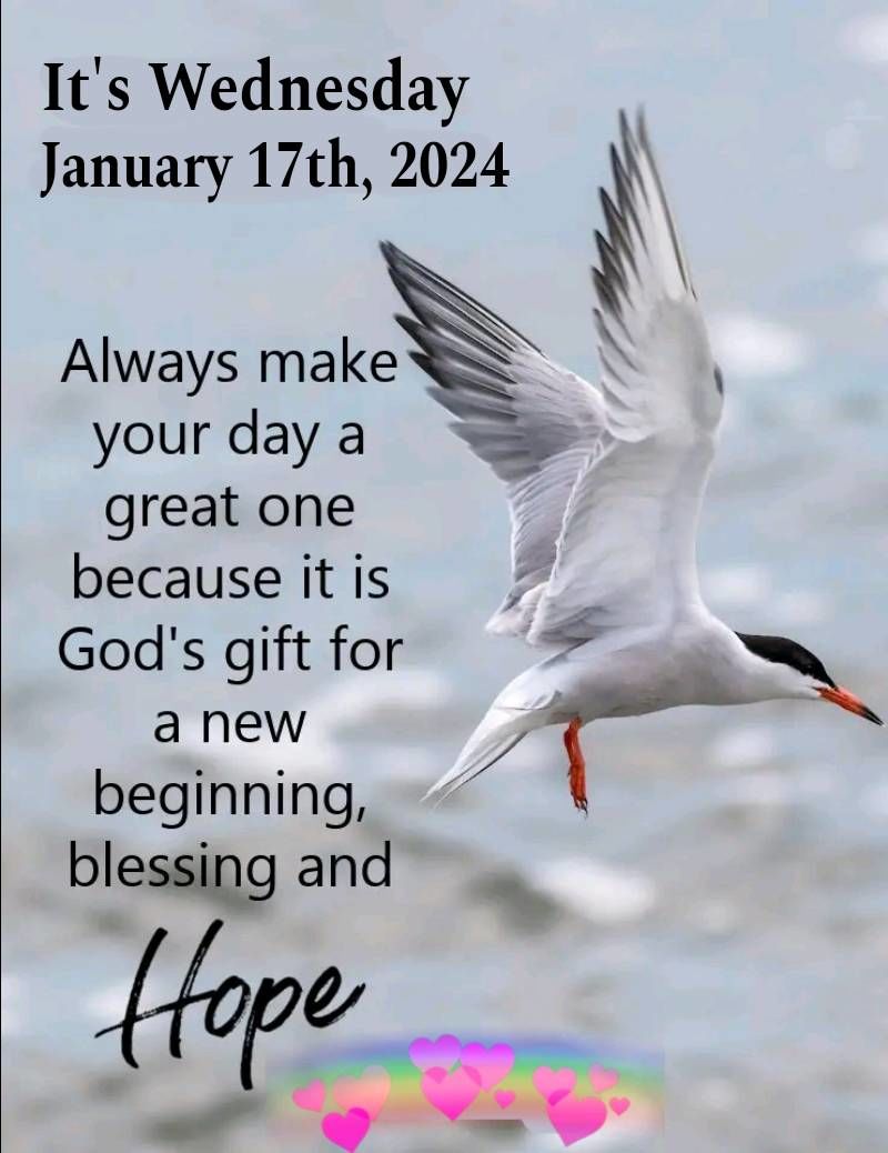 It's Wednesday January 17th, 2024 Pictures, Photos, and Images for ...