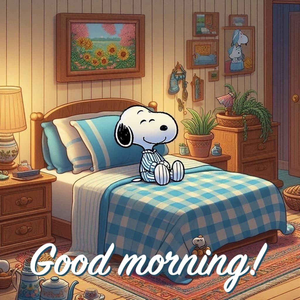 Happy Snoopy Good Morning Greeting Pictures, Photos, and Images for ...