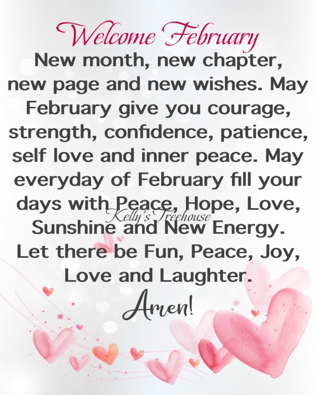 Welcome February. New Month, New Chapter And New Wishes. Pictures ...