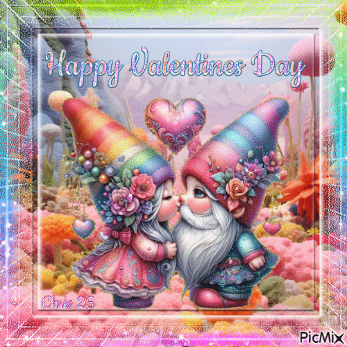 Kissing Gnomes - Happy Valentines Day Pictures, Photos, and Images for ...