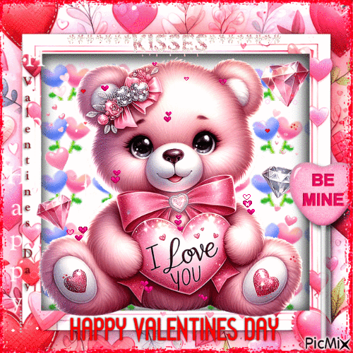Happy Valentines Day Clip Art Animated Gif Animated Puzzle Heart Happy