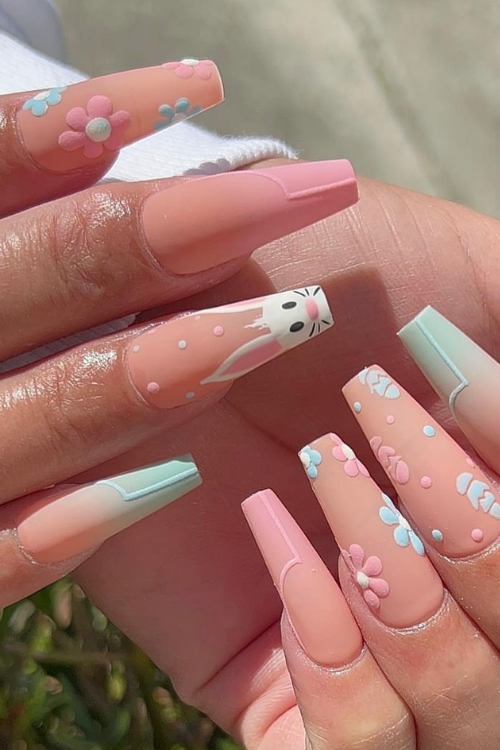 Adorable Long Bunny Nails Pictures, Photos, and Images for Facebook ...