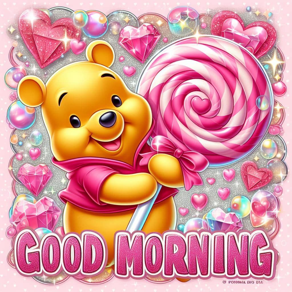 Winnie With Candy - Good Morning Pictures, Photos, and Images for ...